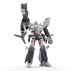 Transformers Toys EarthSpark Warrior Class Megatron Action Figure, 5-Inch, Robot Toys for Kids Ages 6 and Up