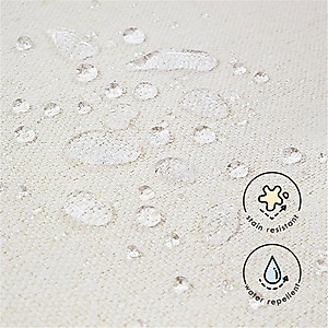 DaVinci Everly Recliner and Swivel Glider in Performance Cream Eco-Weave, GREENGUARD Gold Certified