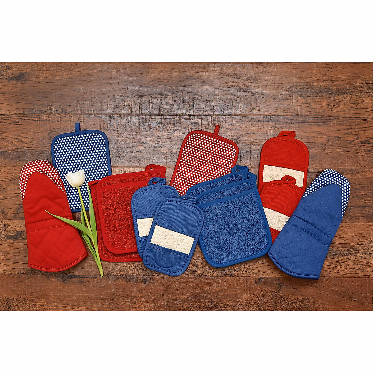 Ritz Royale Collection Pot Holder, Paprika, 4 Count