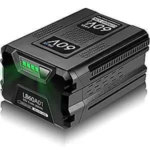 TenHutt 【Upgrade for Greenworks 60V 5.0Ah Replacement Battery for Greenworks PRO 60V Max Lithium Ion Battery LB60A03 LB60A02 LB60A00 Cordless Power Toolt Battery(NOT for Greenworks 80V/Powerworks)
