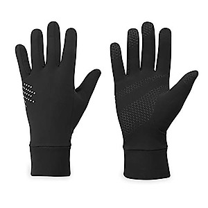 Gaiam Running Gloves Womens Classic Touchscreen Compatible - Lightweight Winter Running Gear for Women - Walking, Running, Hiking, Biking/Cycling, Workout, Exercise/Fitness (S/M)