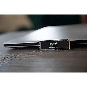 Crucial P5 Plus 1TB PCIe Gen4 3D NAND NVMe M.2 Gaming SSD, up to 6600MB/s - CT1000P5PSSD8 Solid State Drive