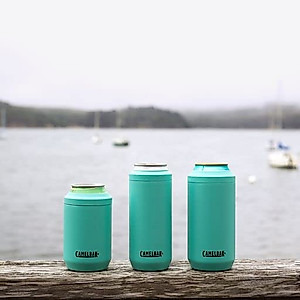 CamelBak Horizon Tall Can Cooler, Insulated Stainless Steel, 16oz, Black