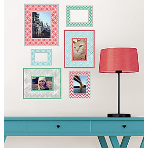 WallPops WPK1595 Geo Color Frame Wall Art Kit, Multicolor