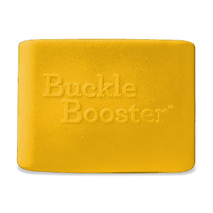 Seat Belt Buckle Booster™ Yellow (BPA Free) - Raises Your Seat Belt for Easy Access - Stop Fishing for Buried Seat Belts - Makes Receptacle Stand Upright Buckling (3)