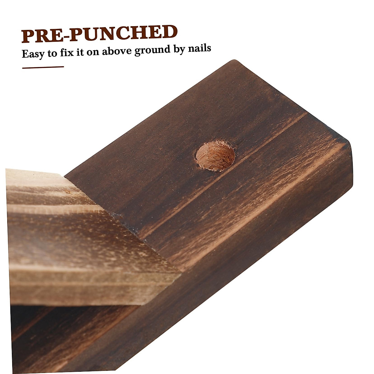 Happyyami 6 Pcs Dog Gate Support Feet Safety Fence Feet Base Floor Protection Feet Pet Enclosure Partition Support Legs Pet Supplies Shelves Fence Supplies Screen Wooden Outdoor Product Baby