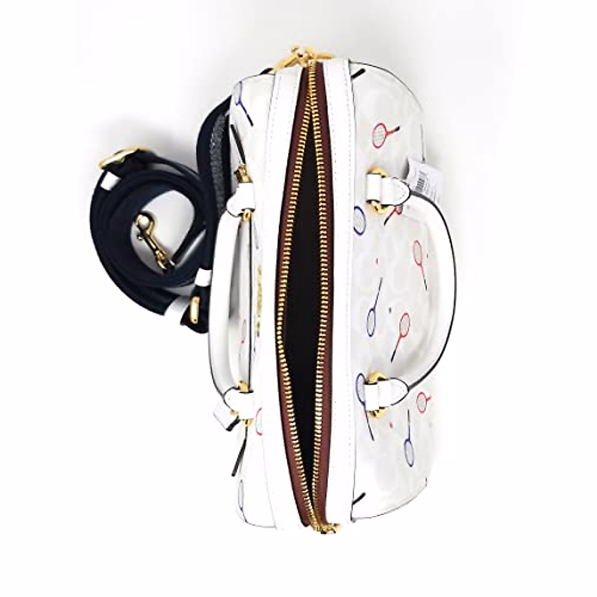 Coach Micro Rowan Crossbody In Signature Canvas (Chalk Multi)