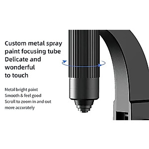 Digital Microscope, 0X-2000X Biological Microscope, WiFi ＆ USB Connection with Dual Lens, 11 LEDs, iOS ＆ Android Windows MacOS Compatible, for School Laboratory Home Education