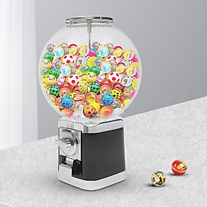 Vending Machine,Candy Gumball Machine,Candy Vending Machine with Locks,1.26'' Ball Bulk Candy Dispenser Machine for Game Stores & Retail Stores (Style 1)