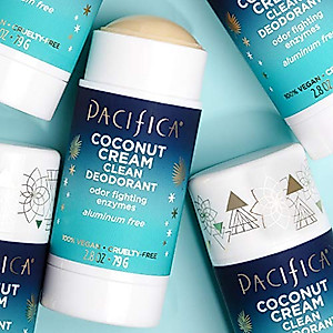 Pacifica Coconut cream clean deodorant, 2.8 Ounce