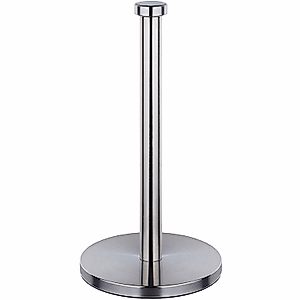 Paper Towel Holder Countertop,AFAXINRIE Paper Towel Holder，Stainless Steel Countertop Paper Towel Holder