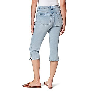 Gloria Vanderbilt Womens Amanda Capri Jeans, Denim Blue, 8 US