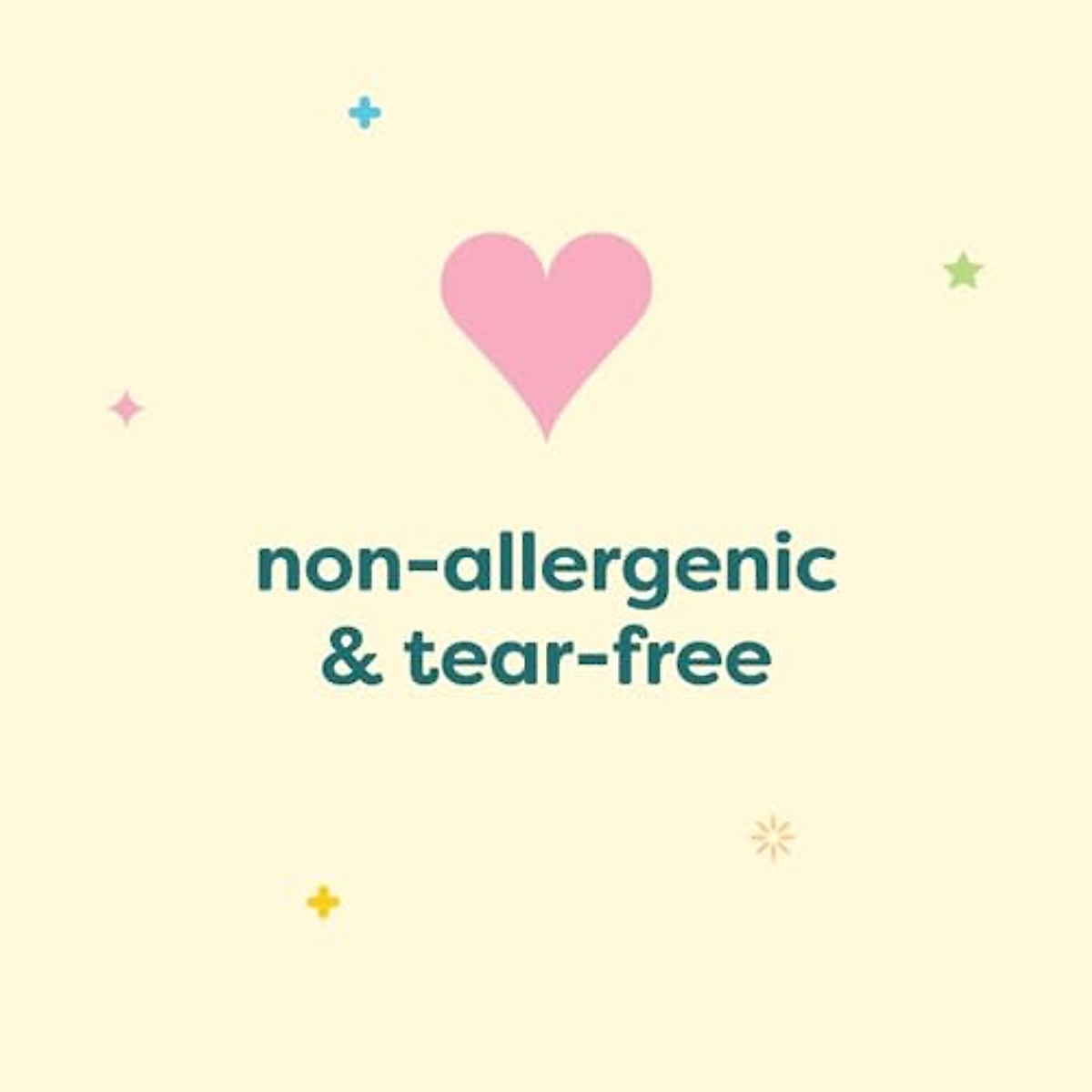 Babyganics Baby Shampoo + Body Wash Pump Bottle, Fragrance Free, 16oz, 3 Pack