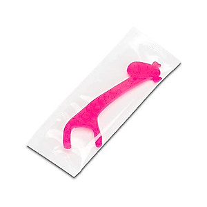 SmileGoods Giraffe Flossers, Individually Wrapped, Box of 200