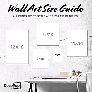 Home Decor Funny Gift 6 Kitchen Wall Art Prints Kitchenware with Sayings Unframed Farmhouse Home Office organization Signs Bar Accessories Decorations sets white house Deco Kitchen Decor (5"x7")