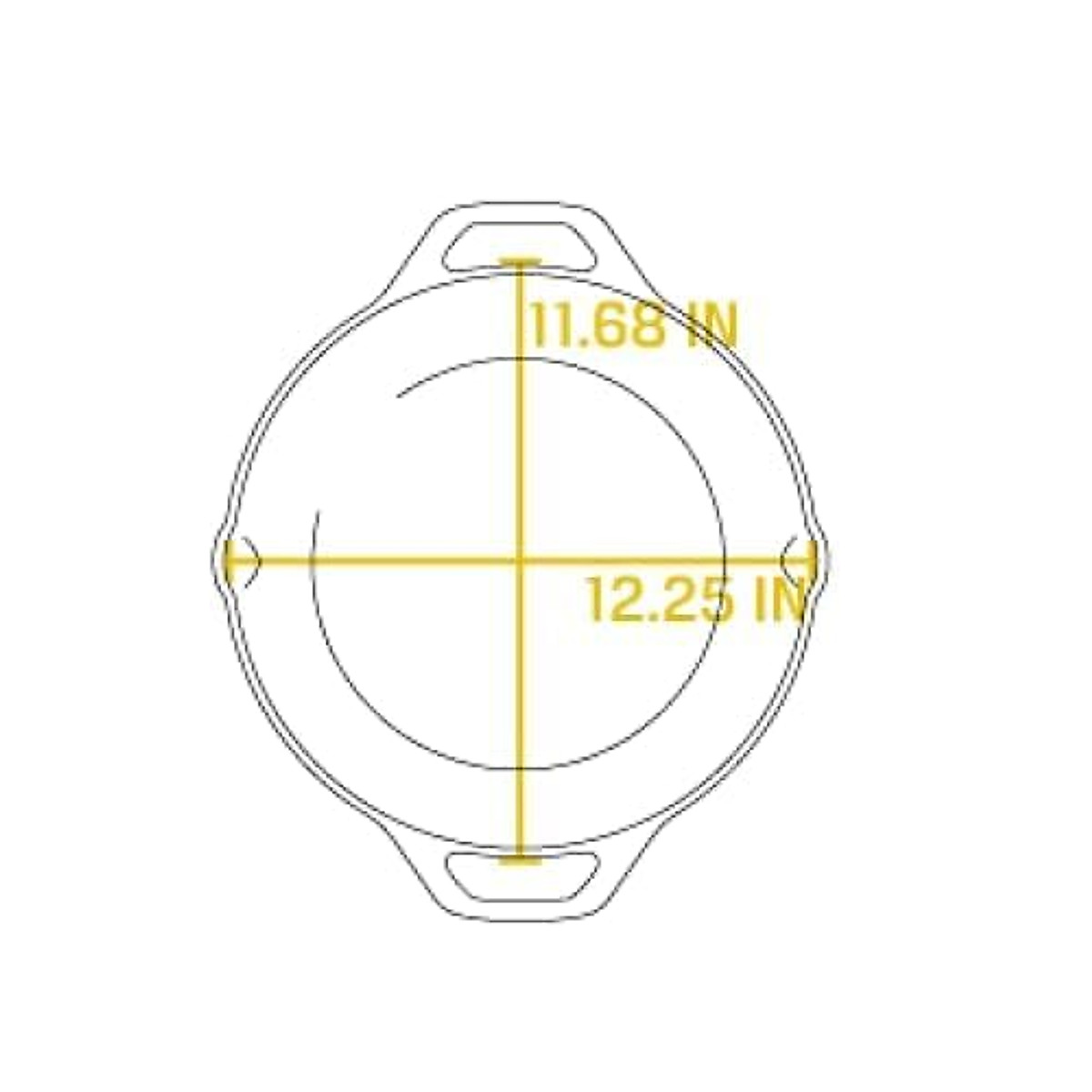 Lodge Cast Iron Serving Pot Dutch Oven with Dual Handles, Pre-Seasoned, 7-Quart,Black