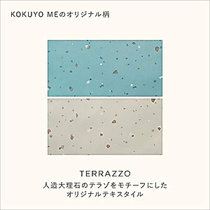 Kokuyo KME-LFPH101DV Flat Pouch, Pen Case Size, Checkered, Purple