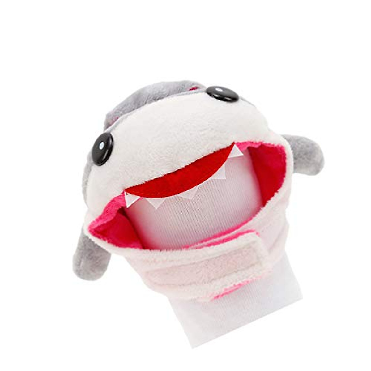 balacoo Pet Costume Hat Cat Shark Headdress Warm Winter Dog Hat Cat Headgear for Cosplay Puppy Dress Up S