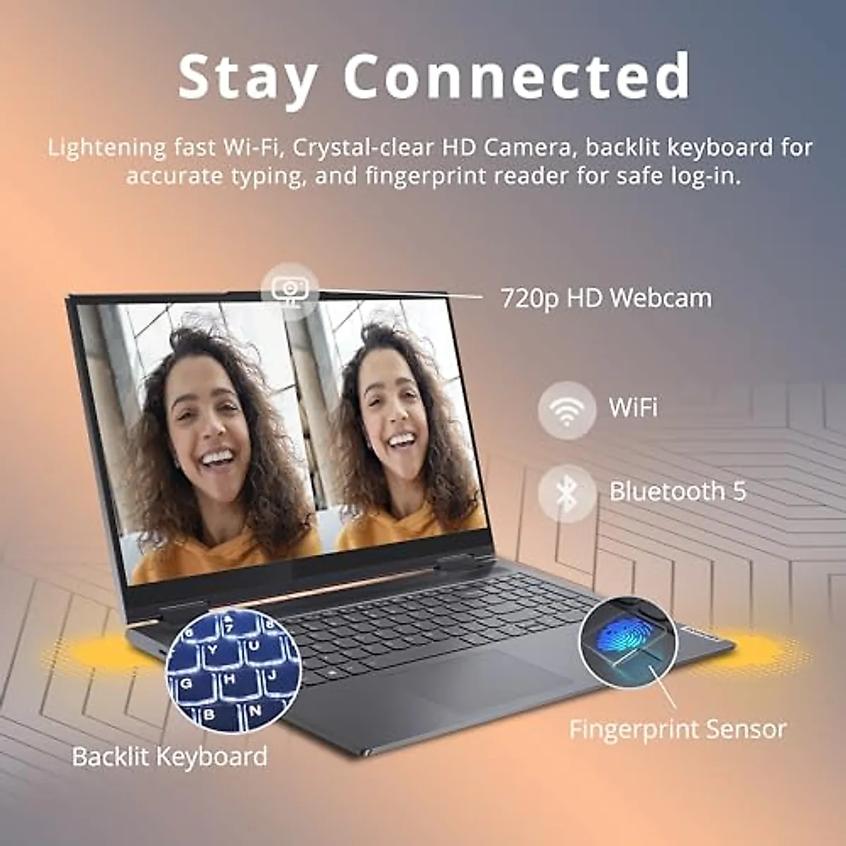 Lenovo Yoga 7i 2-in-1 360° 15.6" Touch Screen Laptop, Intel Evo Platform i5 1135G7, 8GB RAM, 1TB PCIe SSD, Intel Iris Xe Graphics, Backlit Keyboard, Win 11, Slate Grey, 32GB USB Card