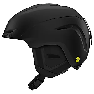 Giro Neo MIPS Asian Fit Ski Helmet - Snowboard Helmet for Men, Women & Youth - Matte Black - Size M (55.5-59cm)