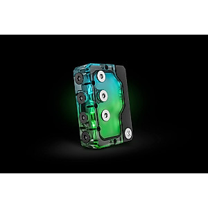 EKWB EK-Quantum Kinetic FLT 80 Reservoir with D5/DDC Body, D-RGB, Pump Not Included, Plexi
