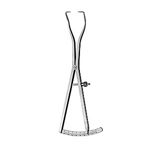 Castroviejo Bone Caliper 40mm, Weiss Modified Curved