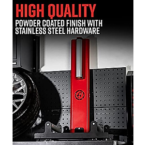 Adam's Rolling Wheel Detailing Stand - Wheel & Tire Car Detailing Roller for Wheel Cleaning, Ceramic Coating, Applying Tire Shine & Car Wheel Wash | Garage Accessory for Detailers