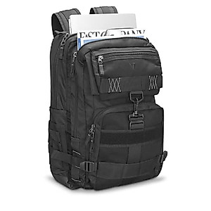 V7 Elite Black Ops CBX16-OPS-BLK Carrying Case (Backpack) for 16" to 16.1" Notebook - Black