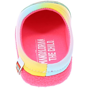 LEGO Star Wars Pajamas, Baby Yoda Nightshirt with Cozeez Slippers, Pink, Size Little Kids Size 7/8