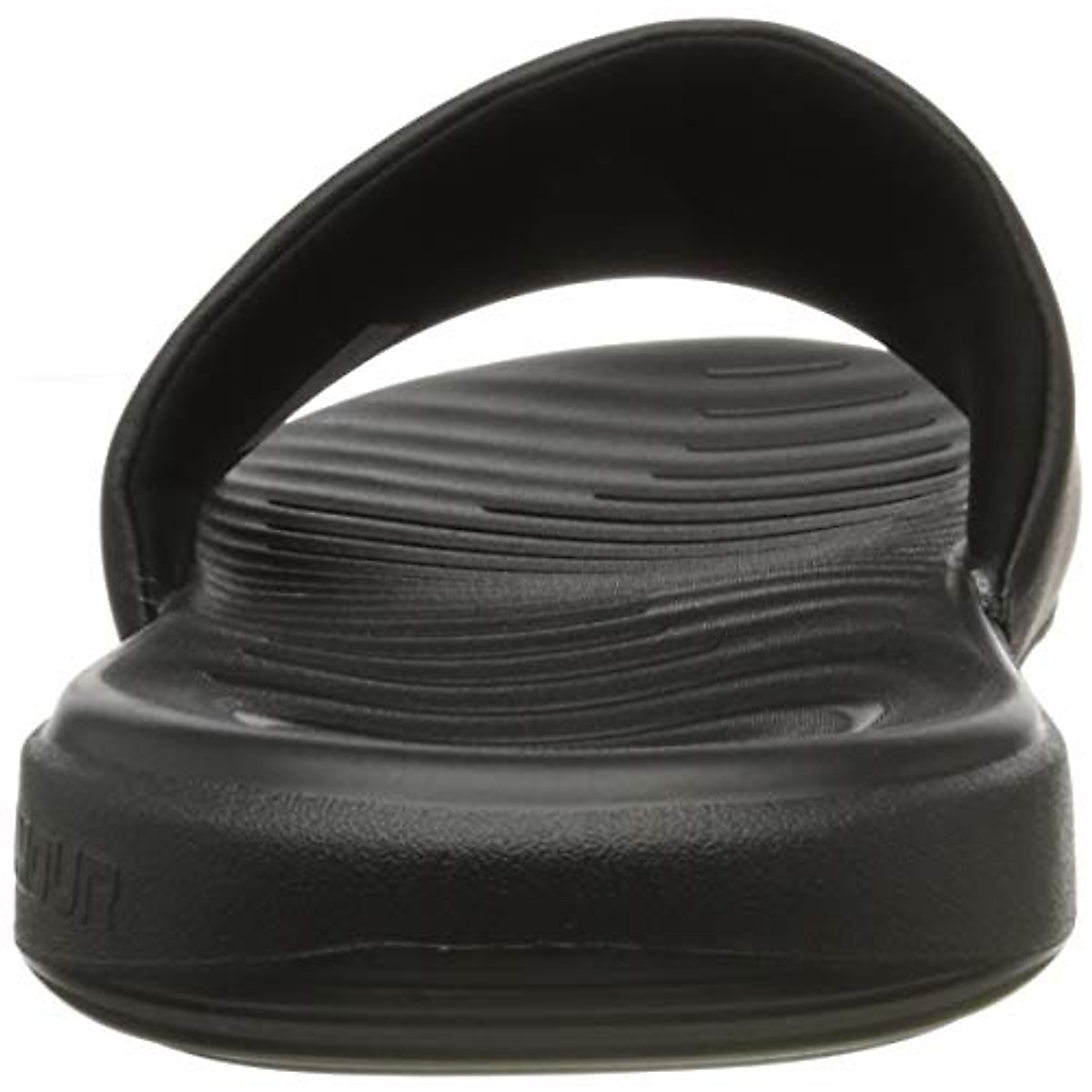 Under Armour Men's Ansa Fixed Strap Slide Sandal, Black (004)/Black, 9