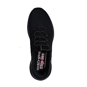 Skechers Men's Ultra Flex 3.0 Right Away Hands Free Slip-in Sneaker Loafer, Black/Black, 11.5