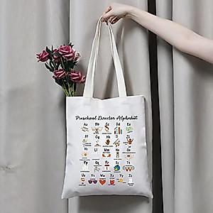 School Counselor Canvas Tote Bag School Counselor Thank You Gift Shopping Bag for School Therapist Gift for Grad (School Counselor Tote)