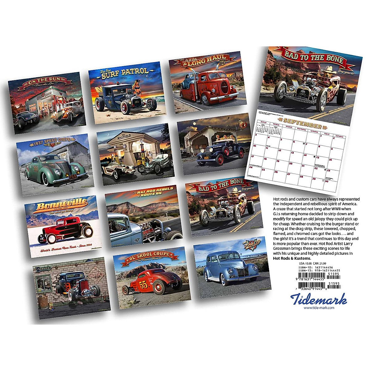 Hot Rods 2023 Calendar