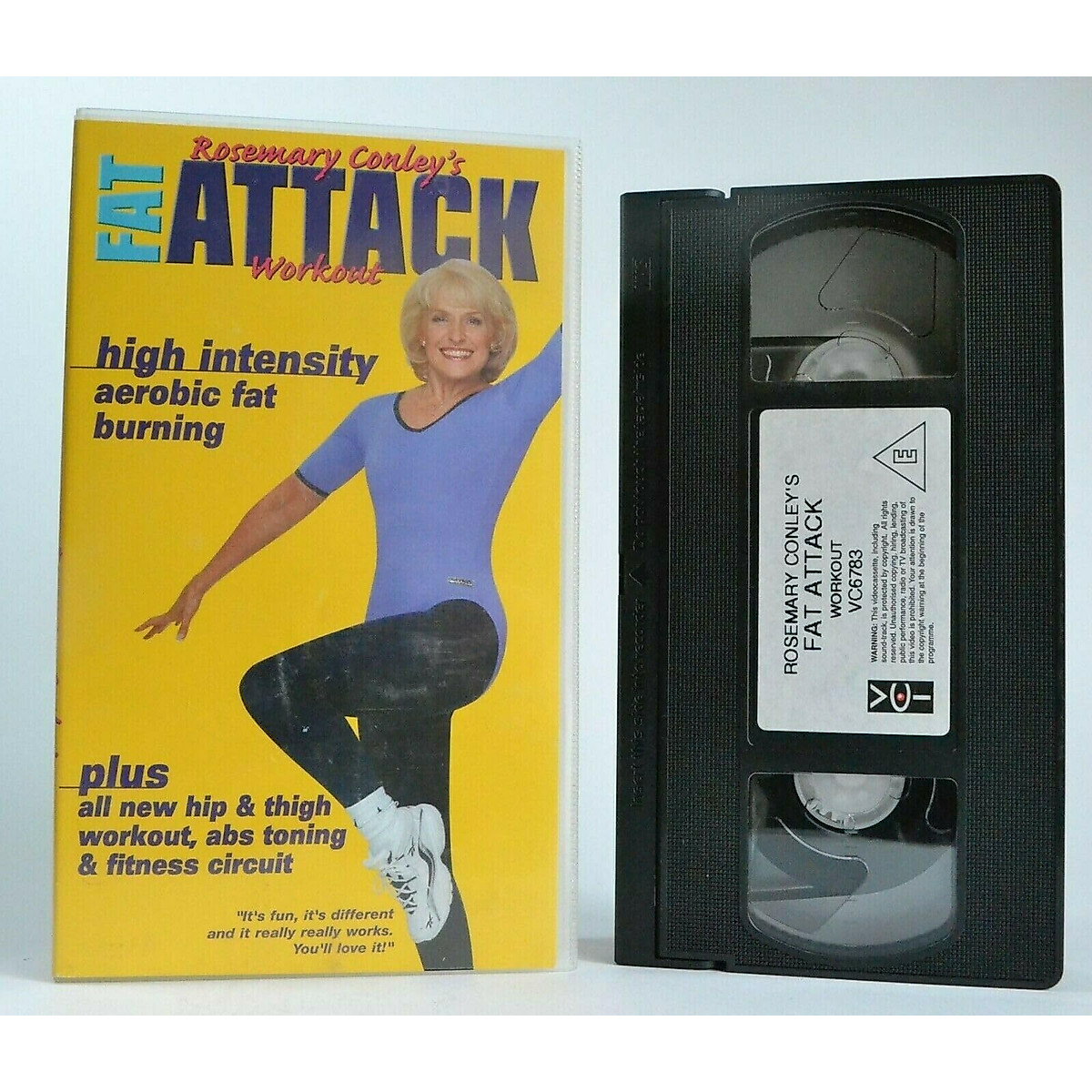 Rosemary Conley - Fat Attack [VHS]