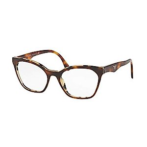 Prada PR 09UV - TH81O1 Eyeglass Frame HERITAGE HAVANA/WHITE HAVANA w/DEMO LENS 54mm