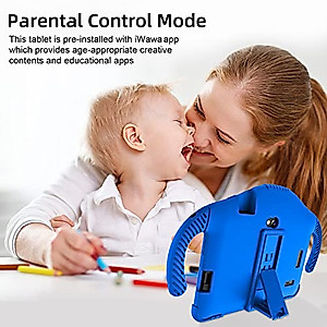 NORTH BISON Tablet for Kids 2-5, 7 inch Android 11 Tablet for Kids, 3GB 32GB Toddler Tablet with Bluetooth, WiFi, GMS, Parental Control, Dual Camera, Shockproof Case, Educational, Games