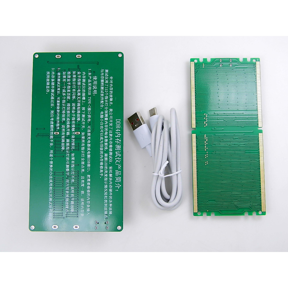 Nice DDR4 Desktop PC Server Memory RAM Module and Computer Motherboard RAM Slot Easy Test Quick Diagnostic Analyzer LED Tester Card Complete Set Solution Kit 288 Pin All Speed Voltage ECC and nonECC