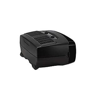 Holmes Desktop HEPA-Type , 3 Speeds plus Optional Ionizer small Air Purifier, HAP242B-U, Black