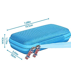 Khanka Hard Travel Case Replacement for Texas Instruments TI-30XIIS Scientific Calculator, Case Only (Blue)