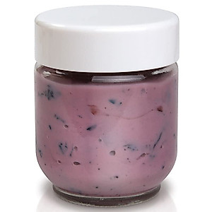 Euro Cuisine Glass Jars for Yogurt Maker, Set of 8