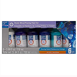 Ready-Mixed Acrylic Pouring Paint Set by Artist's Loft