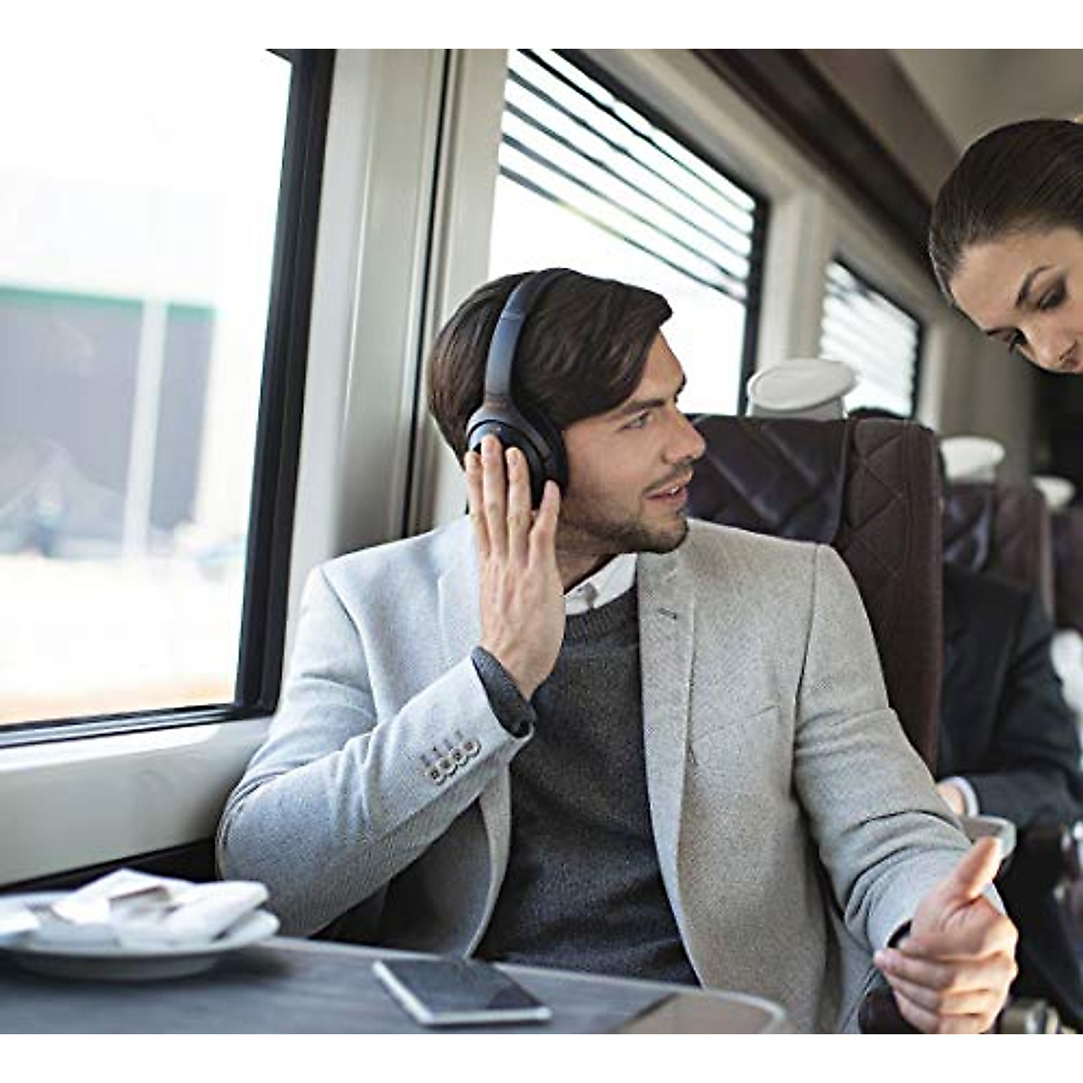 Sony Bluetooth Headphones WH-1000XM3SM Platinum Silver [High Resolution/Microphone/Bluetooth/Noise Cancellation] (Japan Import)