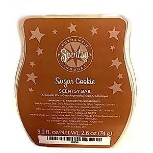 Scentsy Sugar Cookie Wickless Candle Tart Warmer Wax, 3.2 fl. oz, 2 Ounce