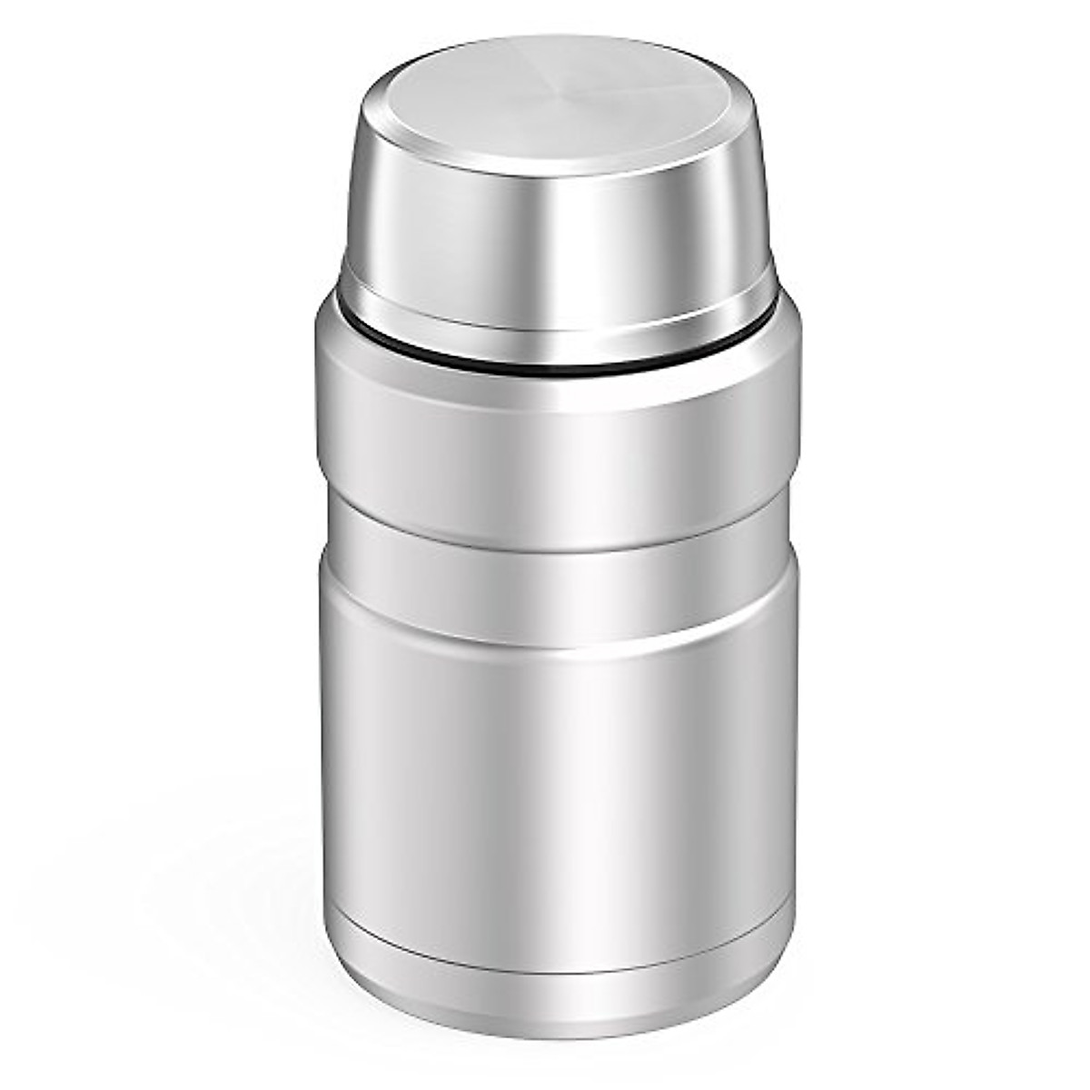 Thermos Stainless King 40 Ounce Beverage Bottle, Stainless Steel & Stainless King 24 Ounce Food Jar, Stainless Steel