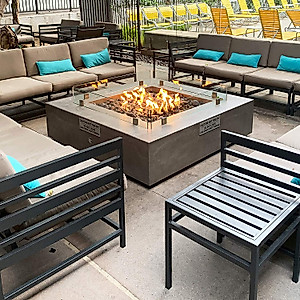 Stanbroil Stainless Steel 30" Round Flat Fire Pit Pan w/24 Fire Burner Ring Installed, BTU 296,000 Max