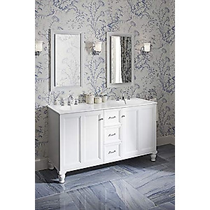 Kohler 13491-4-CP Kelston Bathroom Sink Faucet Centerset and Widespread, 3.25 x 13.50 x 20.25 inches, Polished Chrome