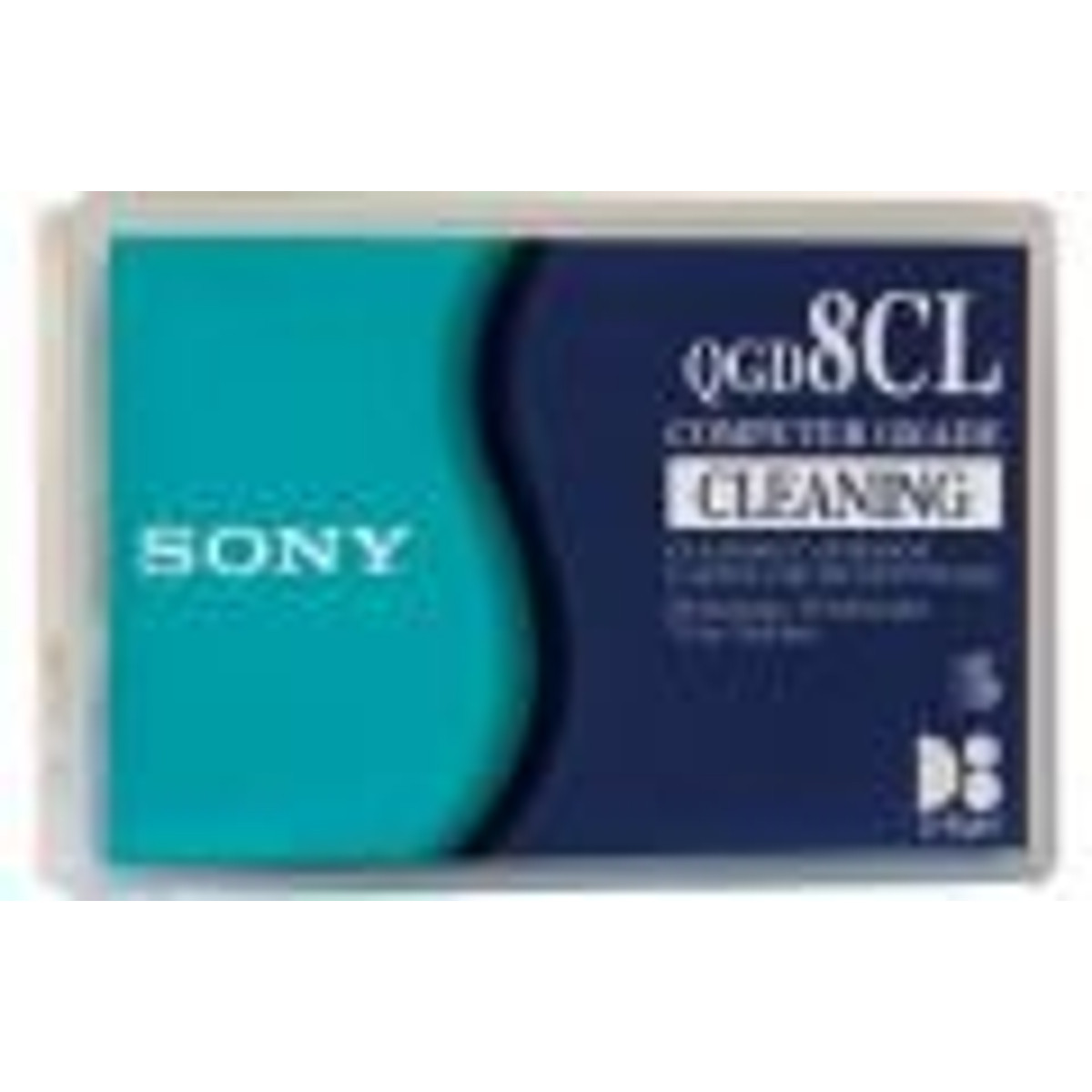 New-Sony QGD8CL - 8mm Cleaning Cartridge, 18 Uses - SONQGD8CL