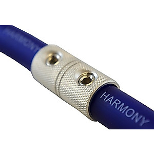 Harmony Audio HA-WC0 Car Stereo Power or Ground 1/0 Gauge Wire Splice Coupler - Nickel Plated