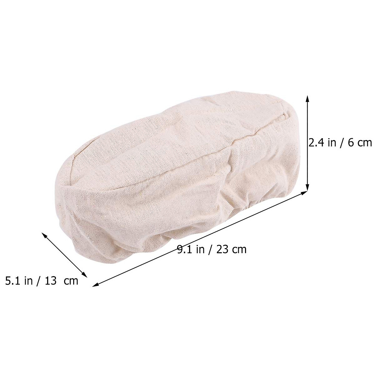 2pcs Bread Proofing Basket Cloth Covers Sourdough Bread Baking Supplies Basket Liners Home Kitchen Bakery