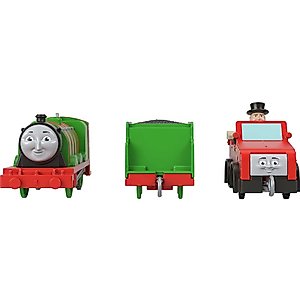 Thomas & Friends Henry with Winston and Sir Topham Hatt, Motorized Toy Train for Preschool Kids 3 Years and Older